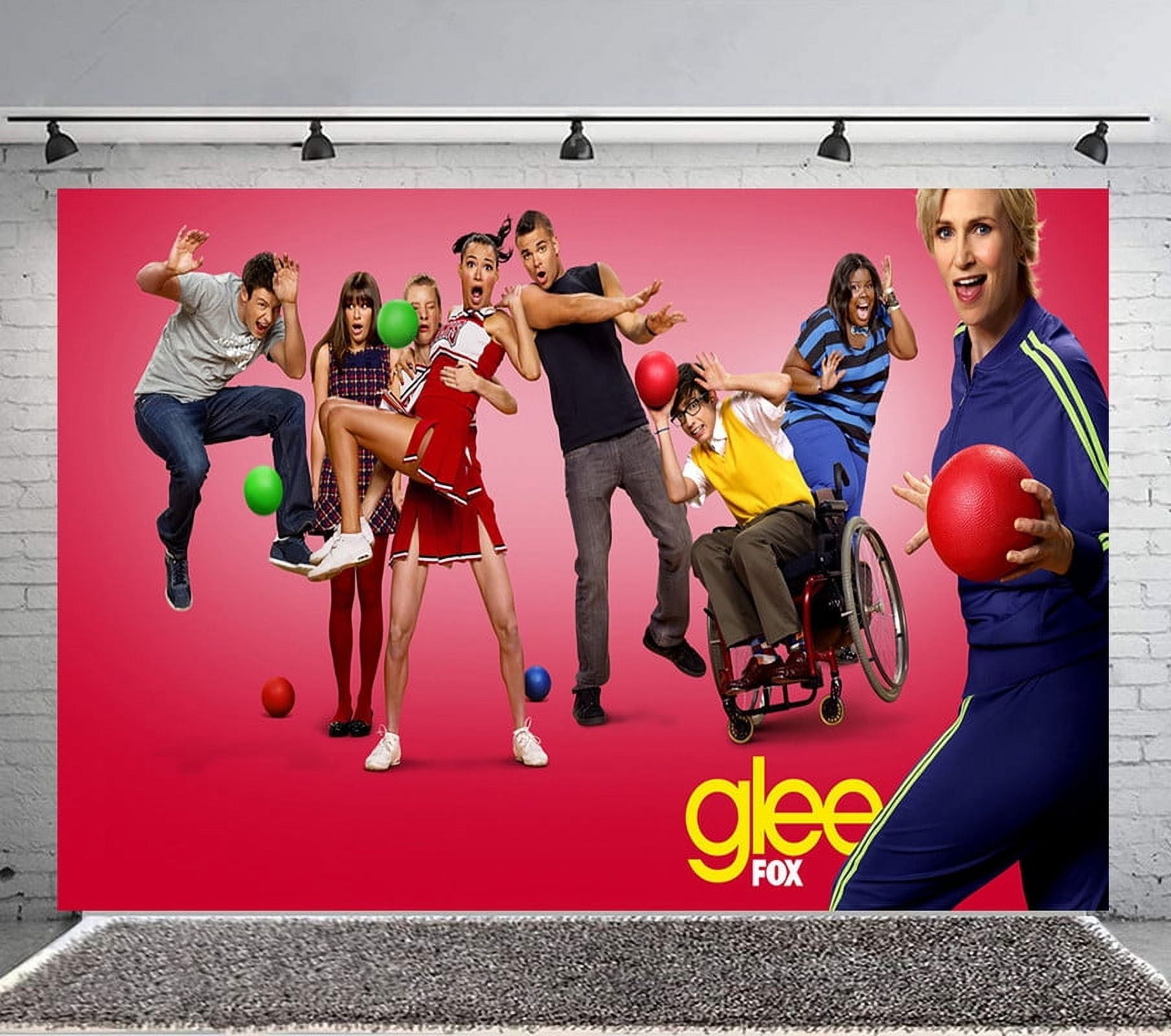 Glee Fox Backdrop Banner Party Supplies Poster Movie Theme Background ...