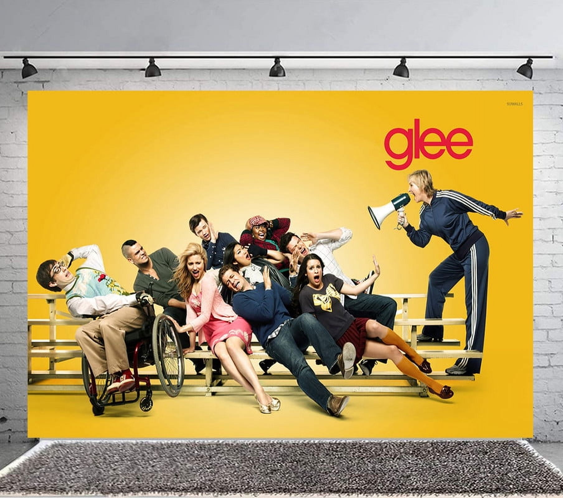 Glee Fox Backdrop Banner Party Supplies Poster Movie Theme Background ...