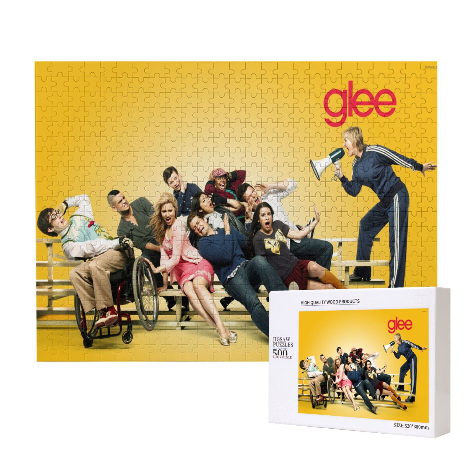 Glee FoxJigsaw Puzzle,500 puzzle pieces Gift Toys Art Home Decor ...