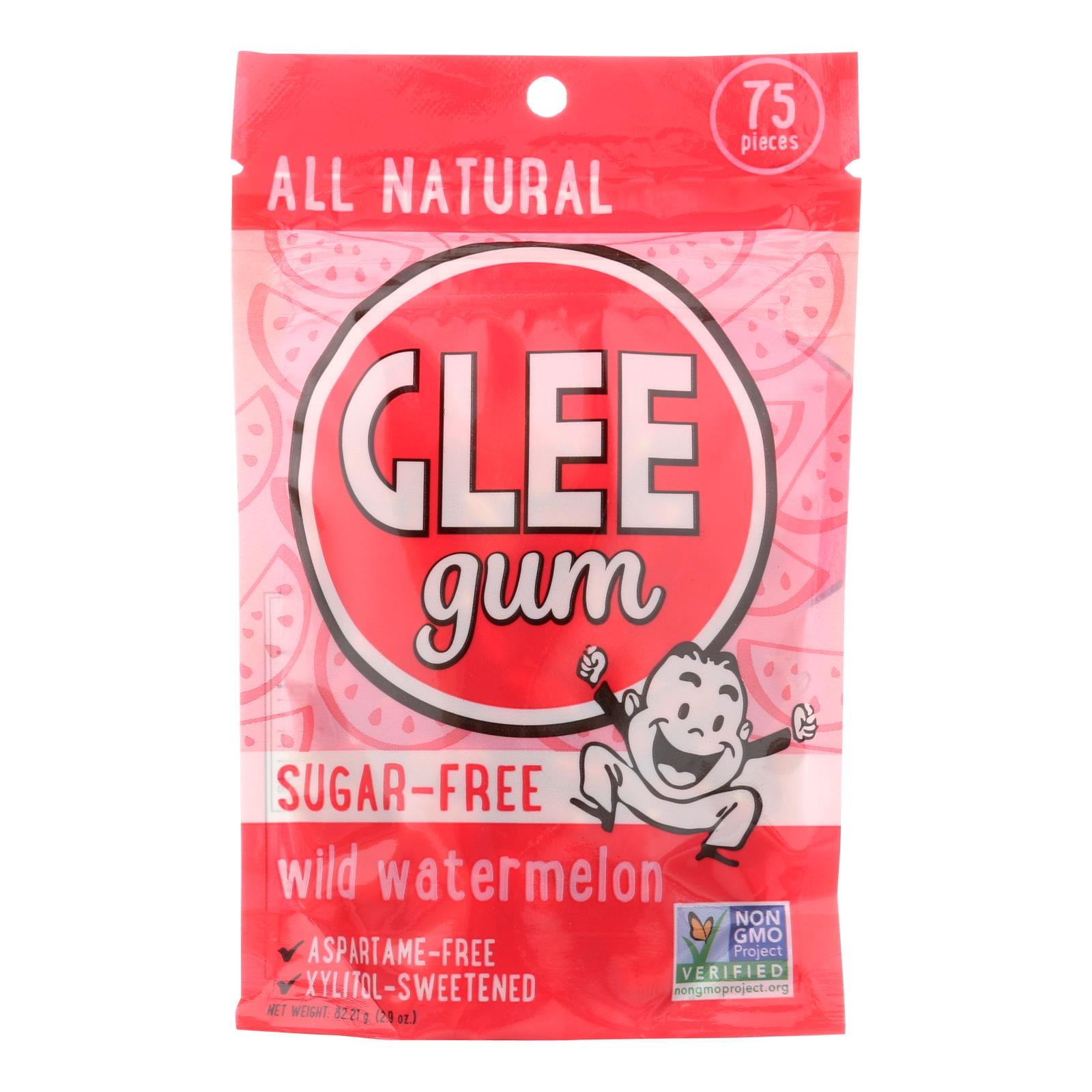 Glee Gum - Chewing Gum Sugar Free Wtrmln Peach - Case of 6-55 CT ...