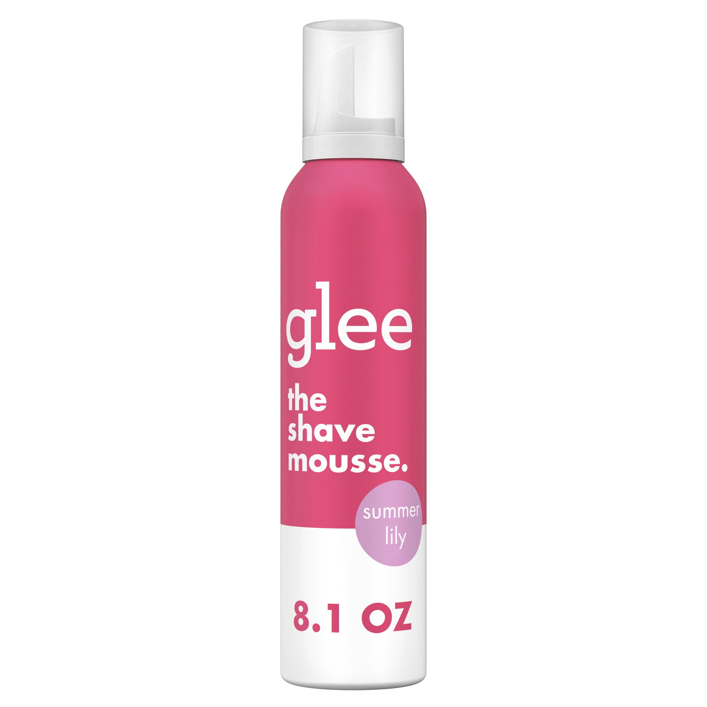 Glee Shave Mousse for Women, Summer Lily Scent, 8.1 Ounces, Body ...