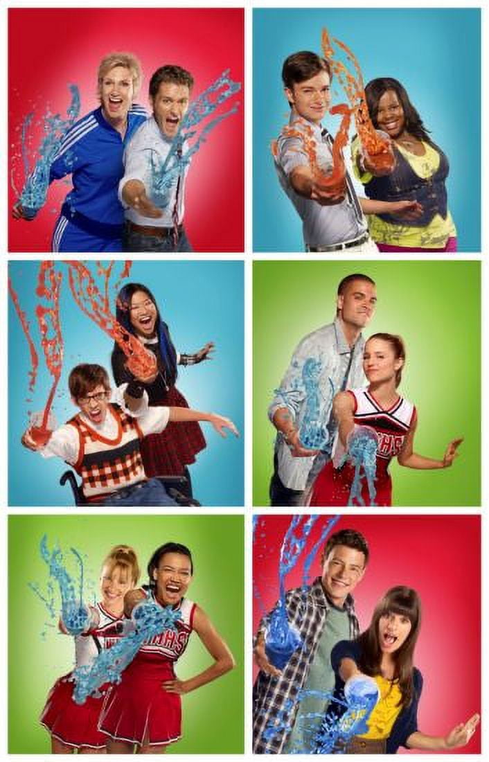 Glee poster Metal Sign 8inx 12in Art Print on Metal 8x12 Multi-Color ...