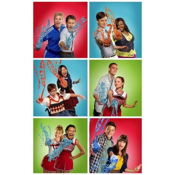 Glee poster Metal Sign 8inx 12in Art Print on Metal 8x12 Multi-Color ...