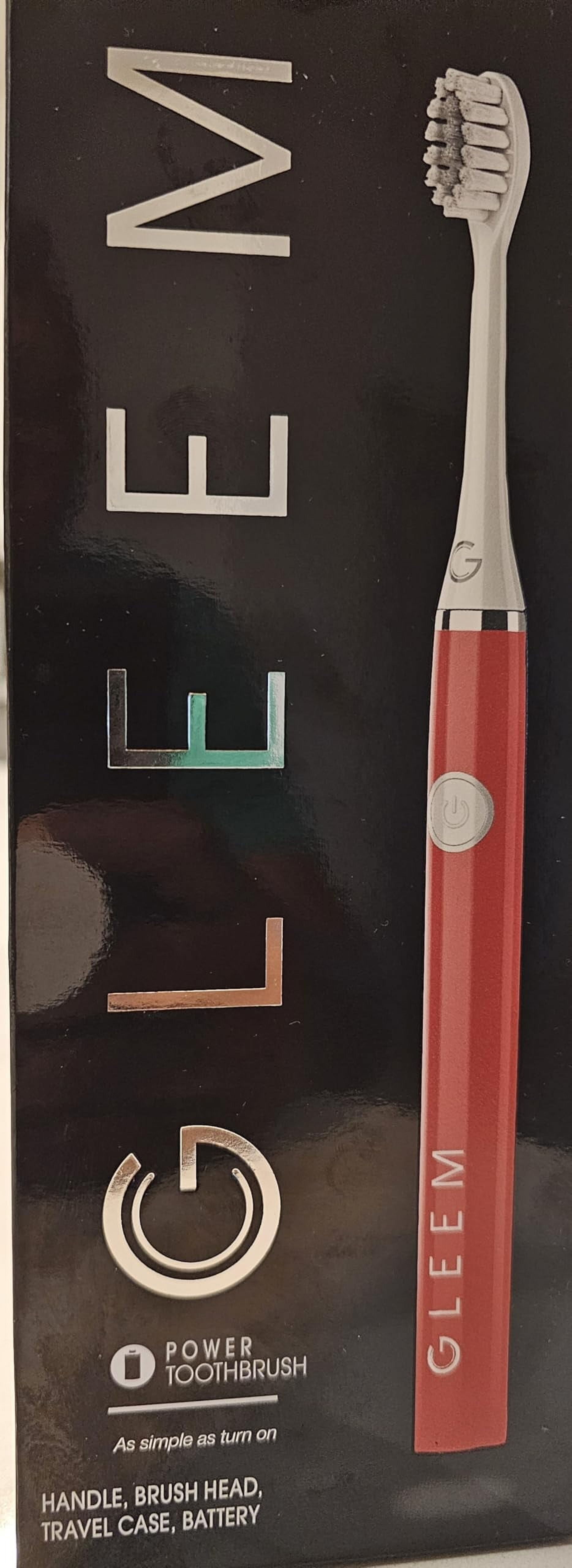 Gleem Power Toothbrush, 1 Count (Pack of 1), Pink E11 - Walmart.com