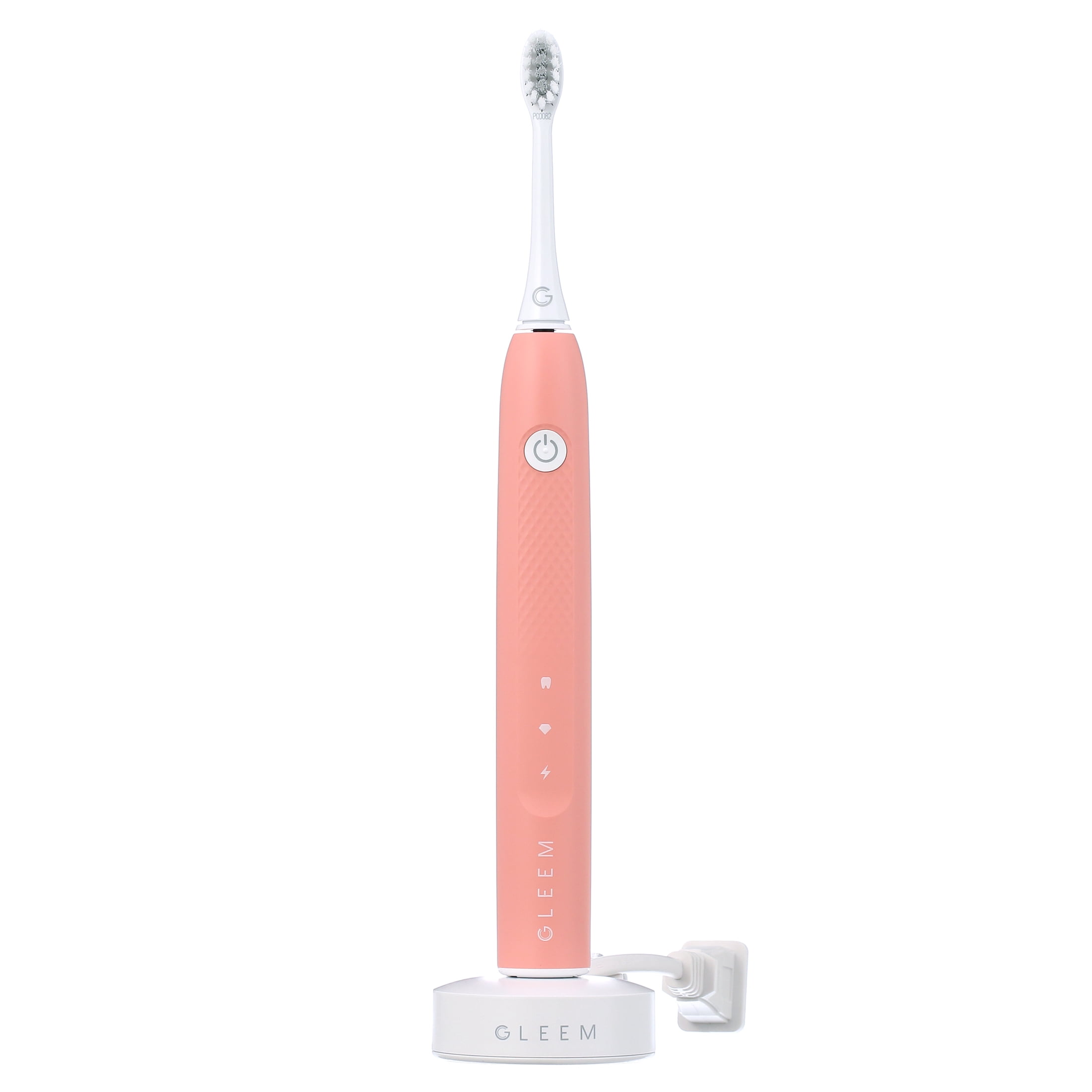 Gleem Rechargeable Electric Toothbrush, Soft, Coral, 1 Ct - Walmart.com