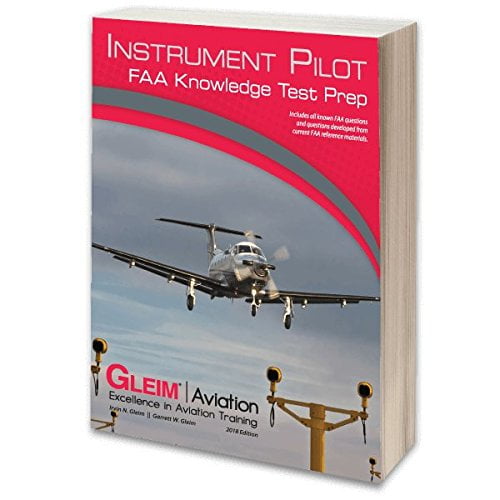 Pre-Owned Gleim - Instrument Pilot FAA Knowledge Test Prep 2018 Edition ...