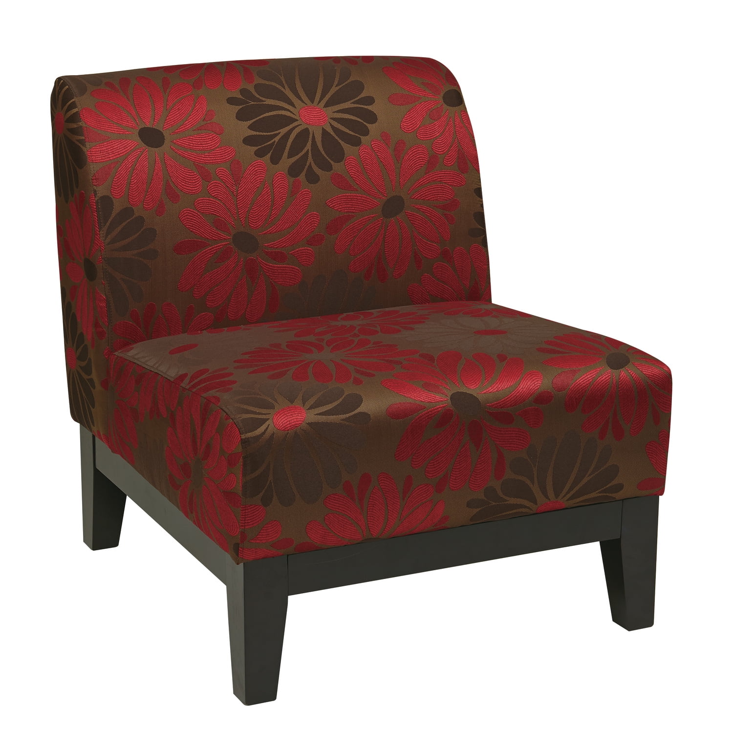 Glen Accent Chair-Color:Groovy Red - Walmart.com