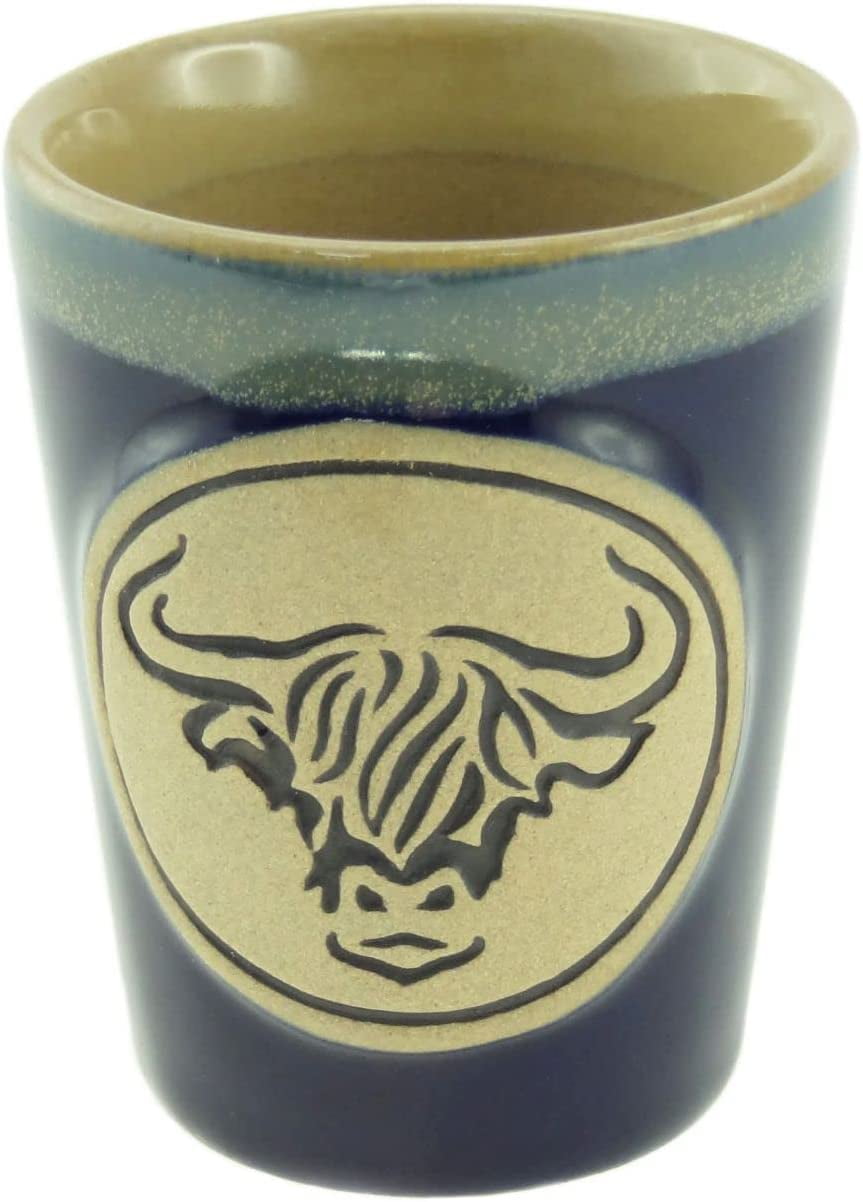 Glen Appin Shot Cup Stoneware Scotland 1.5 fl oz(44ml) (Highland Cow ...