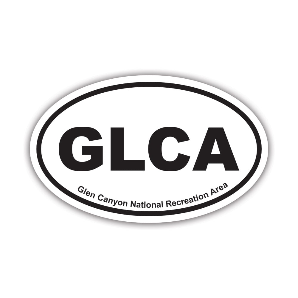 Glen Canyon National Recreation Area GLCA Oval Sticker Decal - Self ...