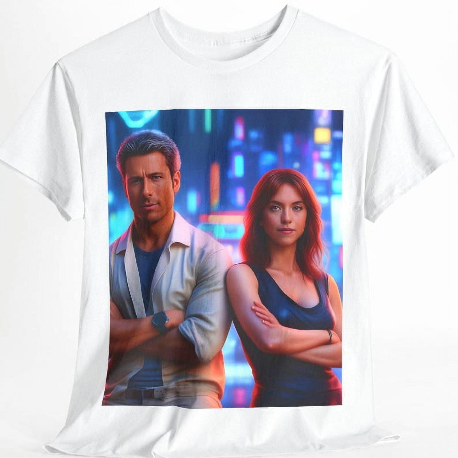 Glen Powell & Sydney Sweeney T-Shirt | Funny Romantic Comedy Merch | Cool Graphic Tee for Fans ...