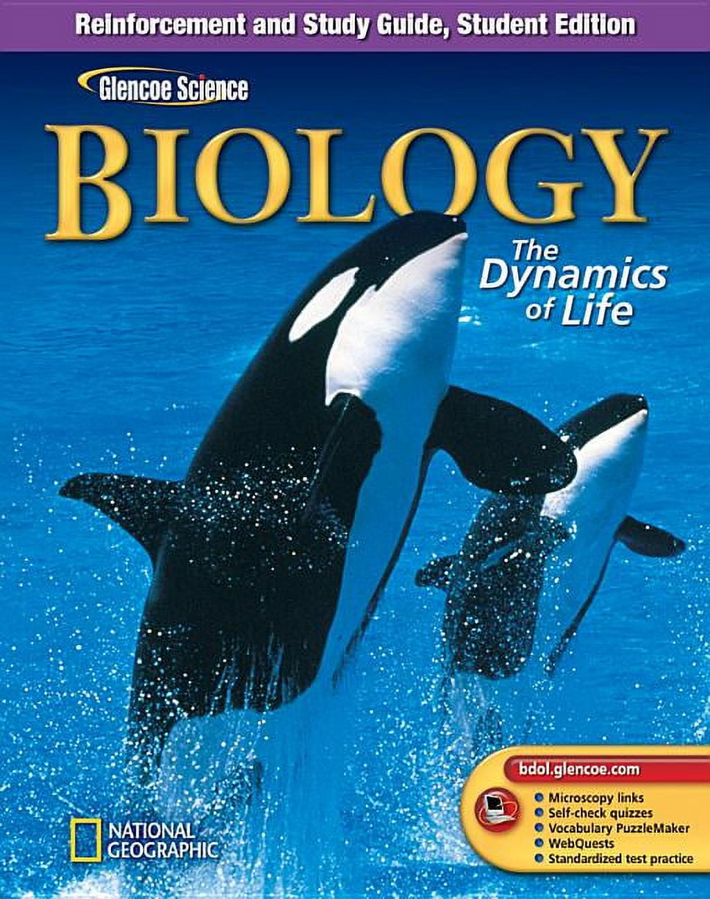 Glencoe Biology: The Dynamics of Life, Reinforcement and Study Guide ...