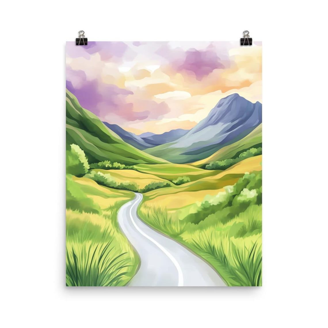 Glencoe Scotland Print, Scottish Highlands Wall Art, Countryside ...