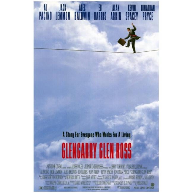 Glengarry Glen Ross Movie Poster - 27 x 40 in. - Walmart.com