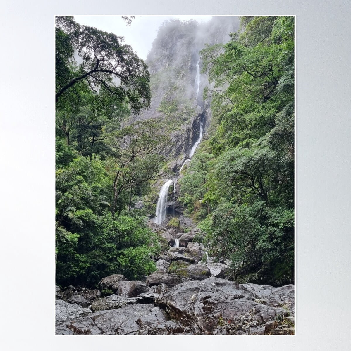 Gleniffer Falls - Dorrigo National Park Poster Wall Art, Modern Wall ...