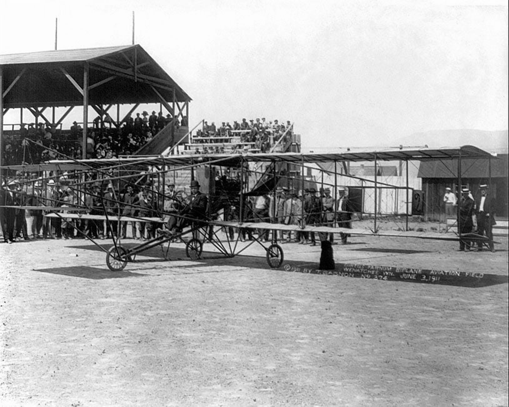 Glenn Hammond Curtiss Farnum Biplane 1911 Style -1 - 12x18 Inch ...