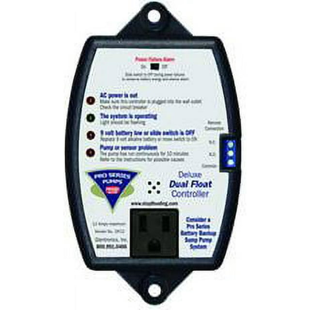 Glentronics Dfc2 Deluxe Controller With Dual Float Switch - Walmart.com