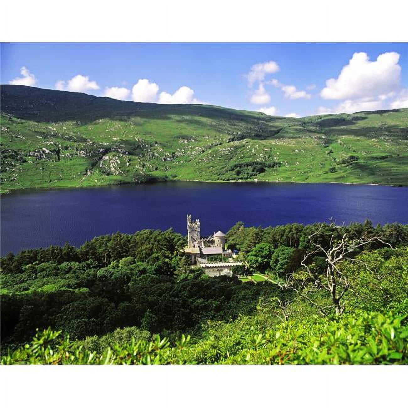 Glenveagh Castle Lough Veagh Glenveagh National Park Co Donegal Ireland ...