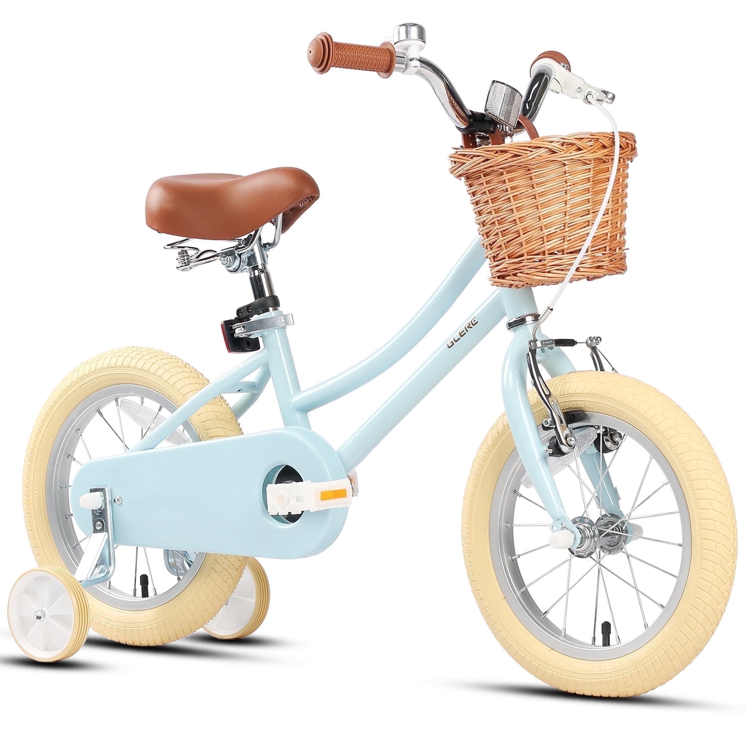 Glerc 12 Inch Kids Bike for Age 2 3 4 Years Old Little Girls Toddlers ...