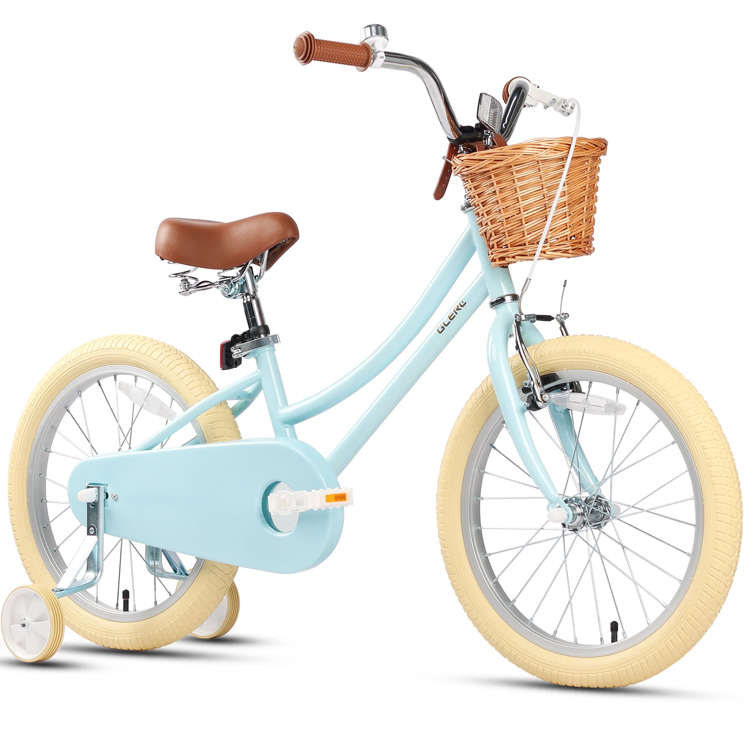 Glerc 16 Inch Little Kids Bike for Age 4 5 6 7 Years Old Girls Retro ...