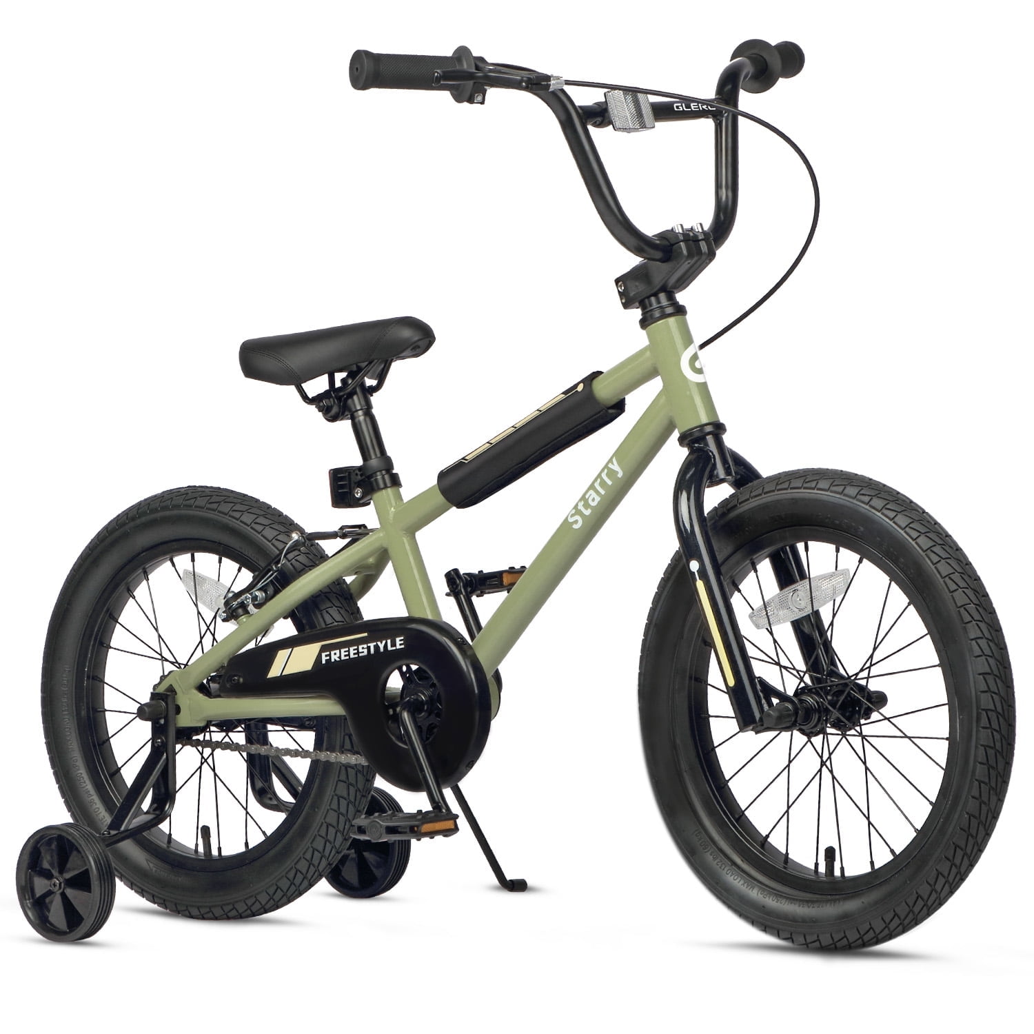 Glerc 16 Inch Little Kids Bike for Over 4 Years Old Boys Girls Youth ...