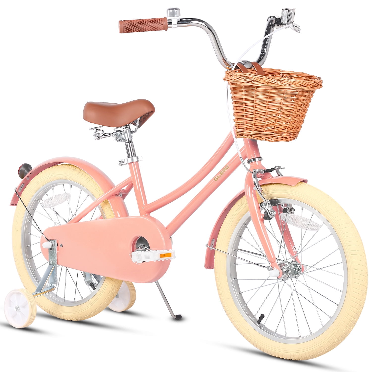 Glerc 18 inch Kids Girls Bike for Girls Ages 4 5 6 7 8 9 Year Old,gifts ...