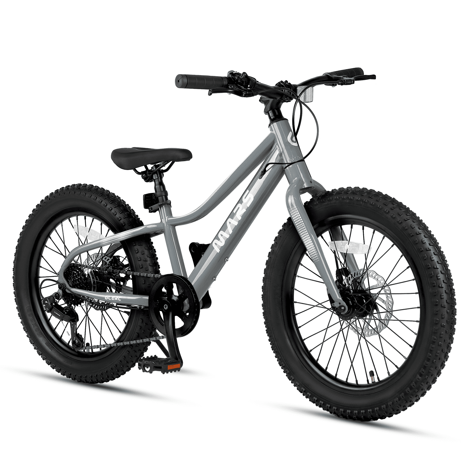 Glerc 24" Mountain Bike For Beginner-Mars,Gray - Walmart.com