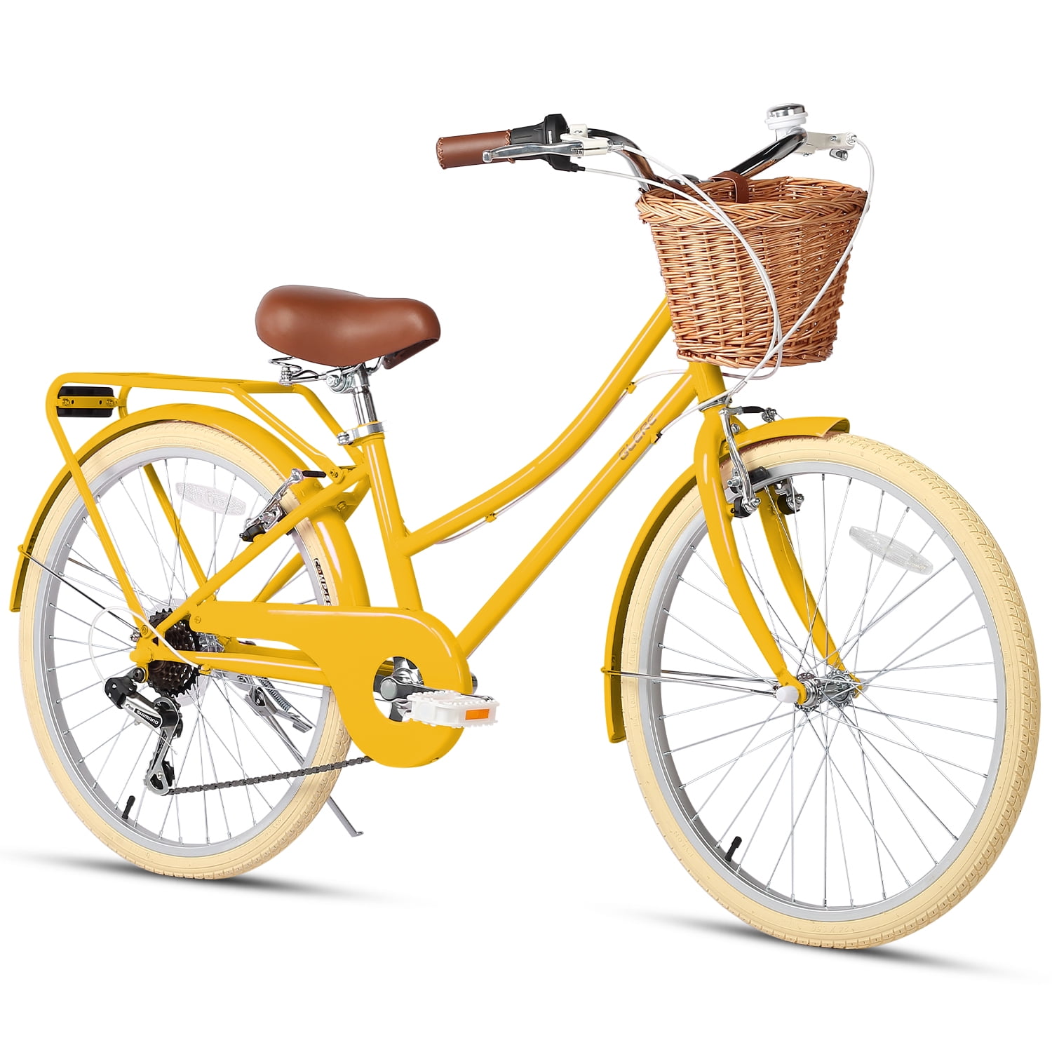 Glerc Missy 26" inch Girl Cruiser Youth Teen Woman Bike 6-Speed Teen ...