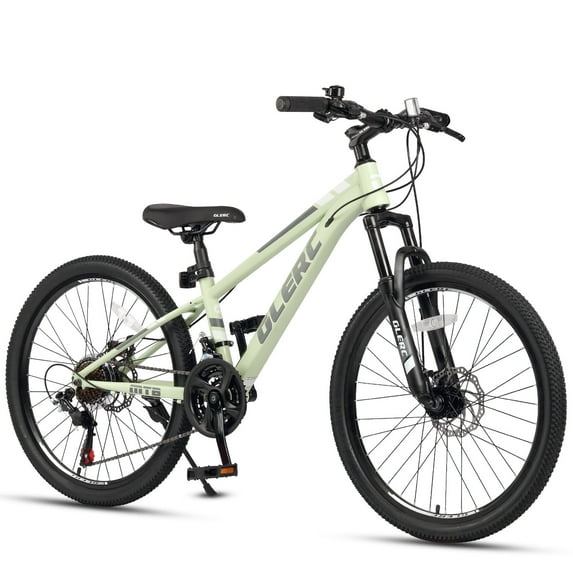 Glerc Skyline 24 Inch Kids Mountain Bike for Boys Girls 10 11 12 13 14 ...
