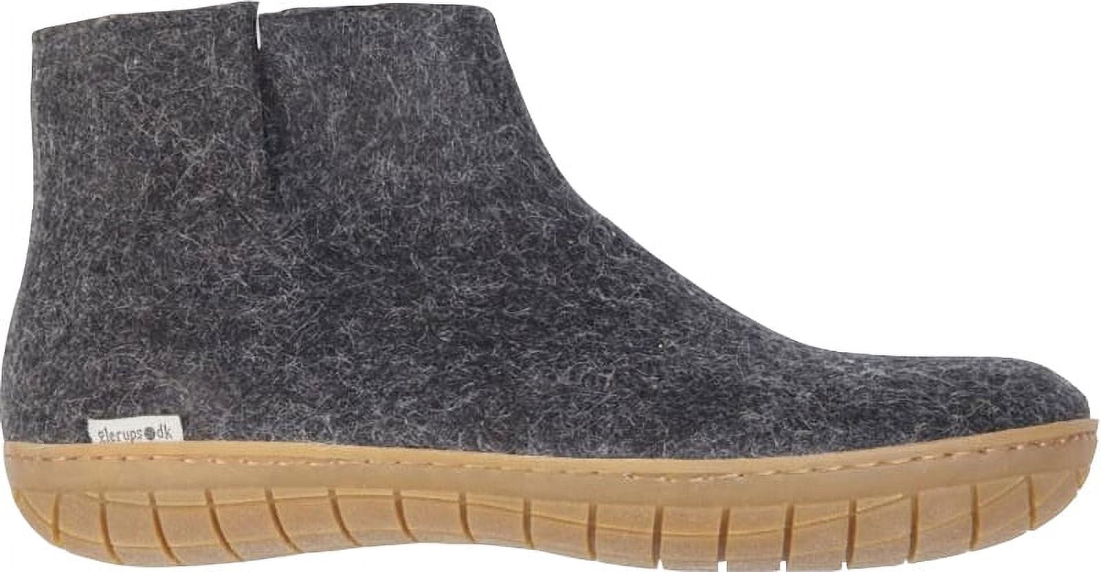 Glerups Unisex GR-02 - Felt Boots With Rubber Sole 38 M - Walmart.com