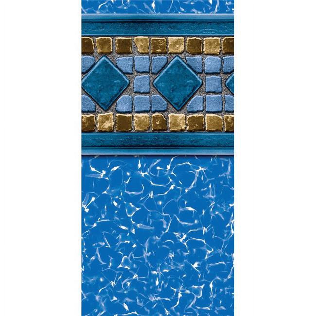 Gli Pool 050021RDLUCUB52 21 ft. Round 52 in. Unibead Lucia ABG Liner ...