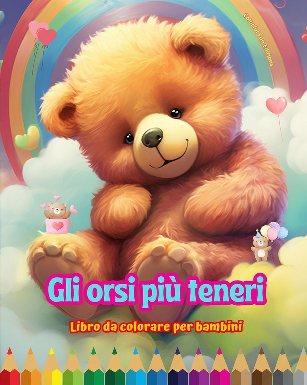 Gli orsi più teneri - Libro da colorare per bambini - Scene creative e ...
