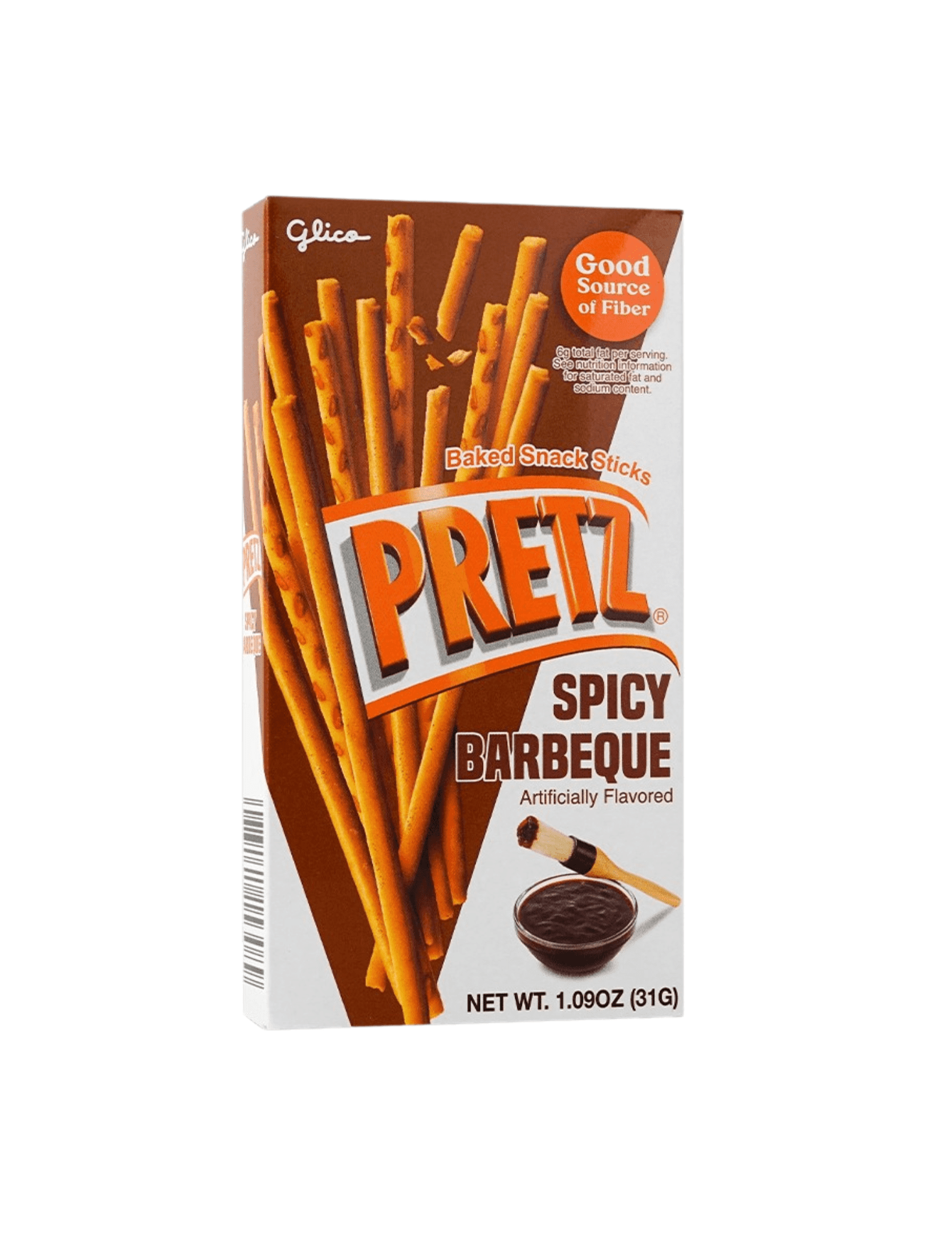 Glico Pretz Baked Biscuit Sticks Spicy Barbeque Flavored 1.09oz ...