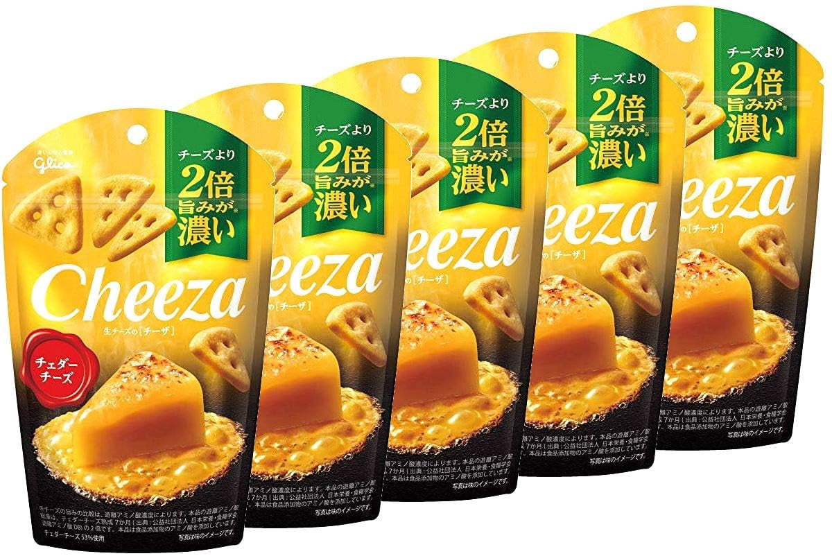 Glico Cheeza | Japanese MMF7 Cheese Snack | Made in Japan | Yummy ...