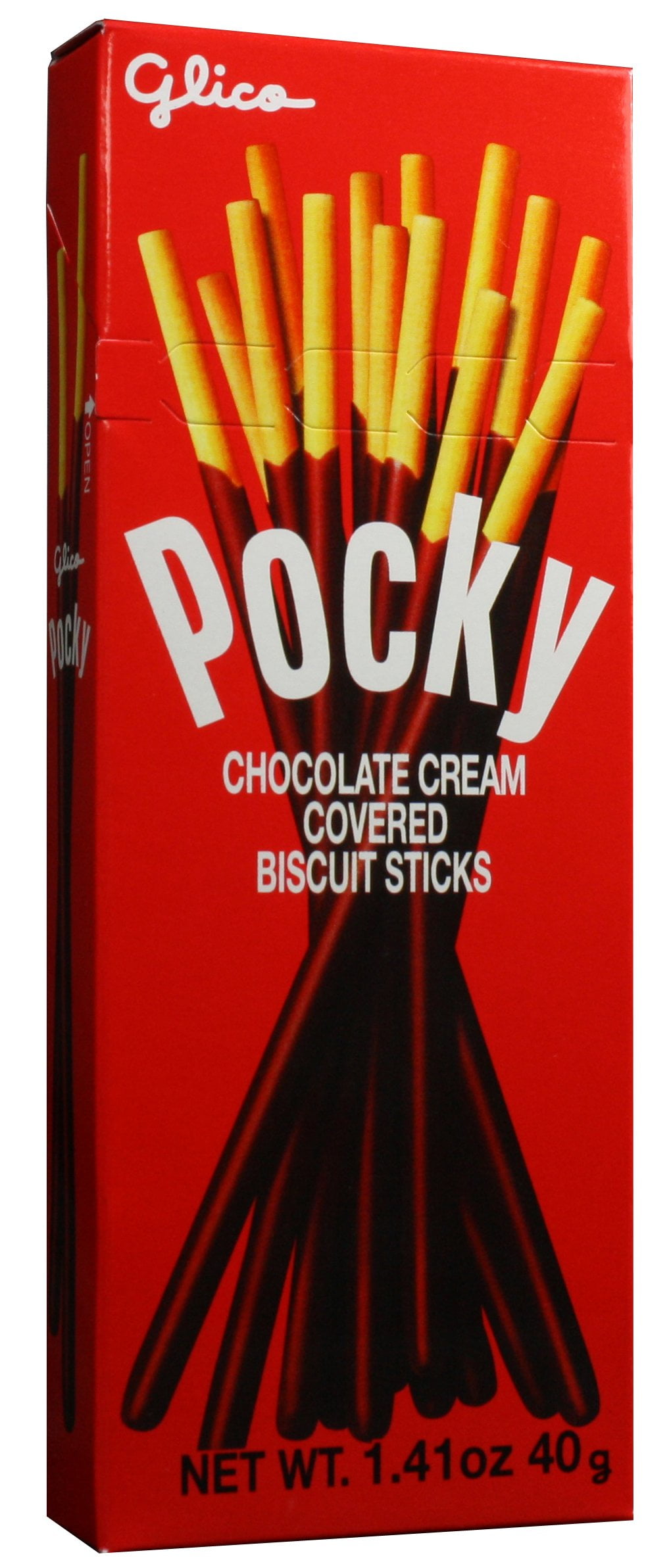 Glico Pocky Chocolate, 1.41-Ounce Boxes (Pack NSD3 of 20) - Walmart.com