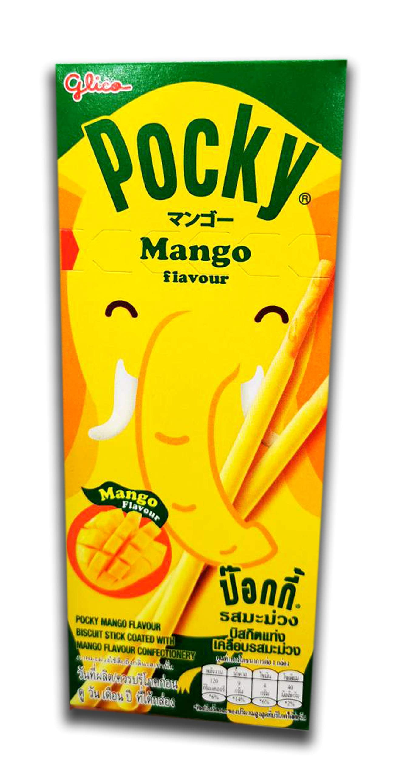 Glico Pocky Mango Flavour SBF3 25 gram x 4 - Walmart.com