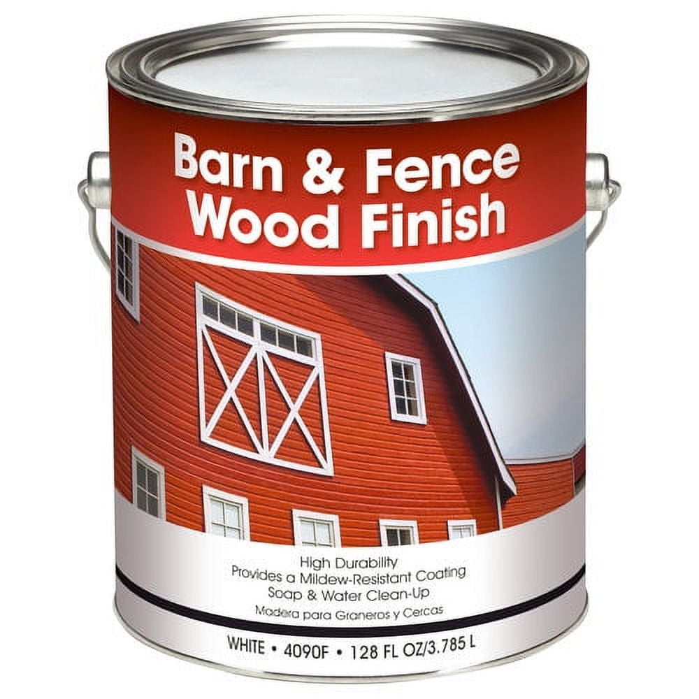 Glidden Barn & Fence Paint White - Walmart.com