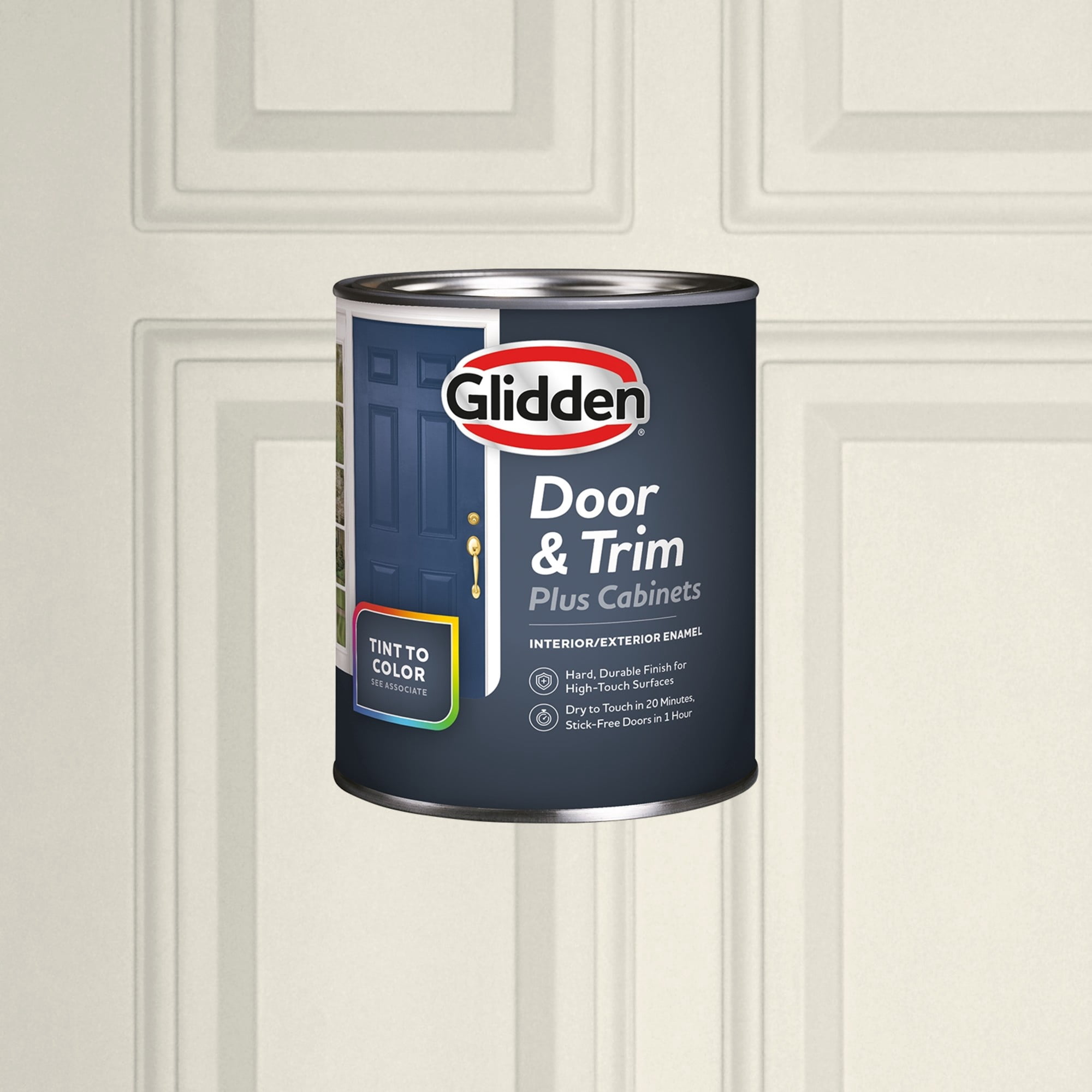Glidden Cabinet Door and Trim Semi Gloss Paint, Oatmeal, 1 Quart ...