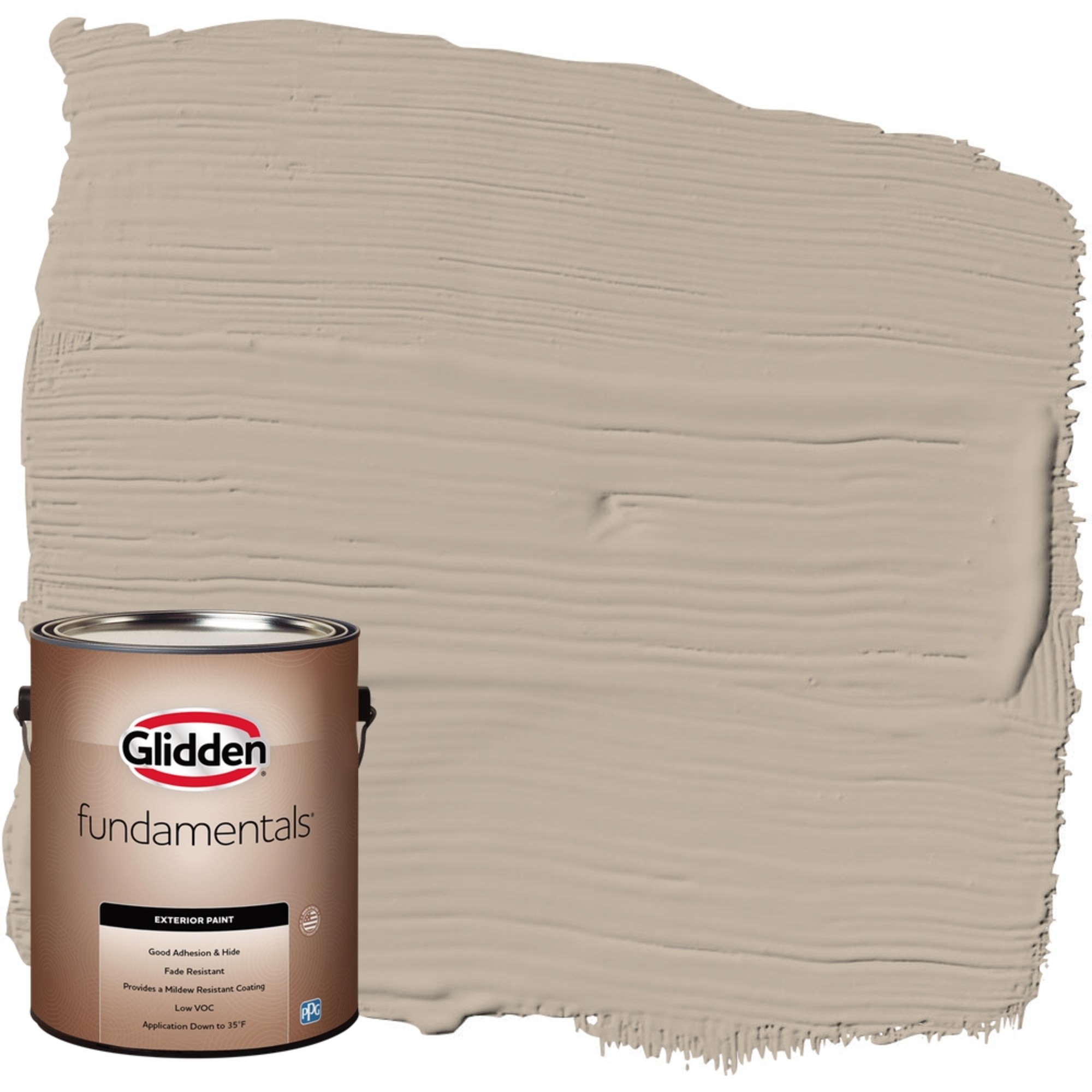 Glidden Fundamentals 1 Gallon Discover / Beige Semi-Gloss Exterior ...