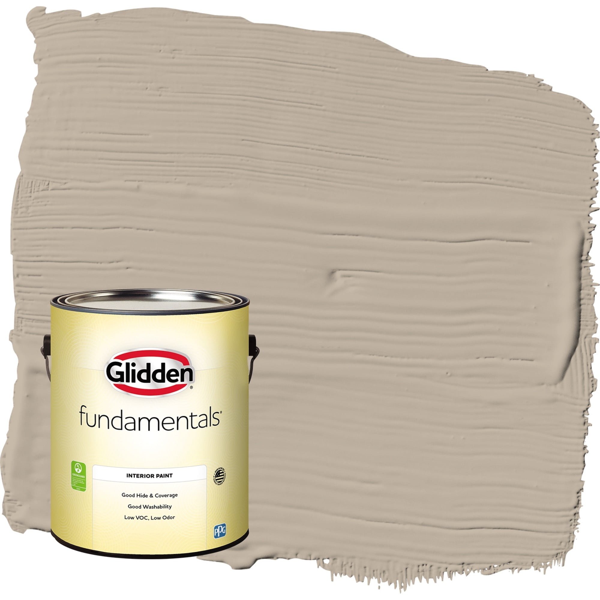 Glidden Fundamentals Discover / Beige, Semi-Gloss Interior Paint, 1 ...