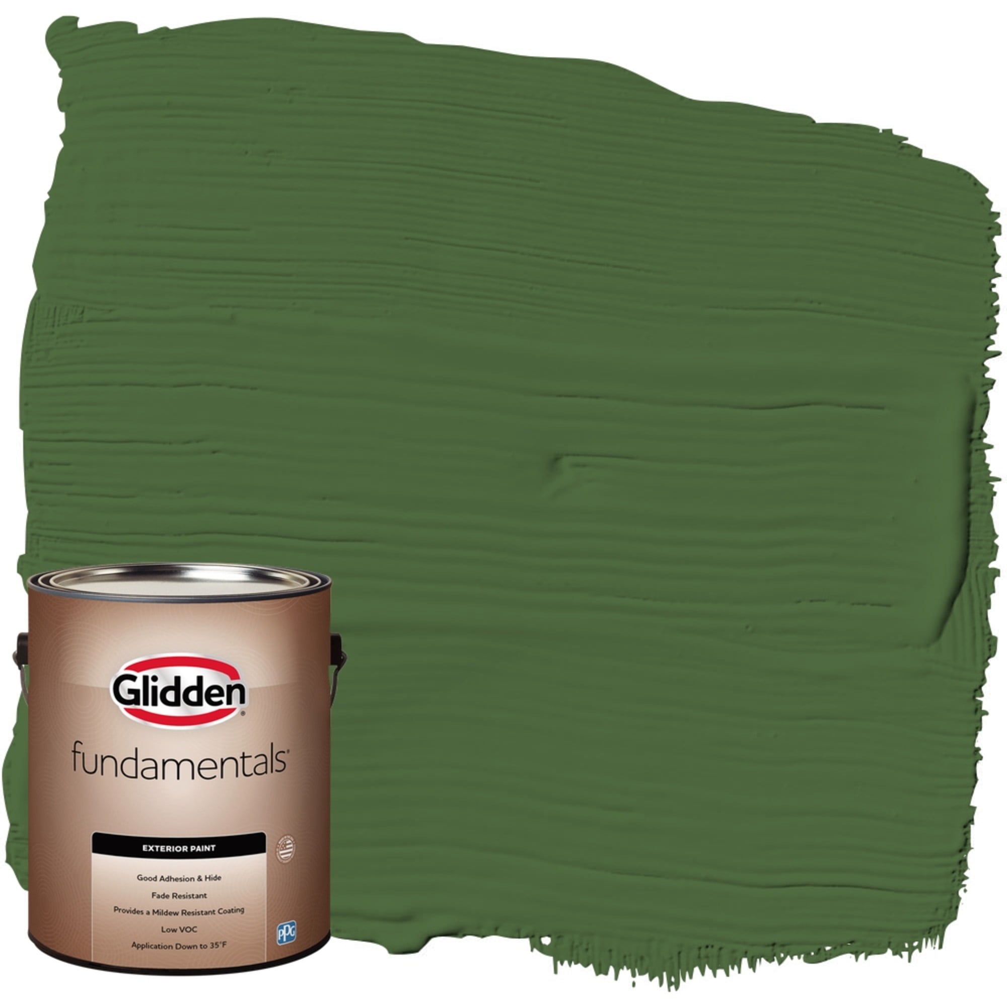 Glidden Fundamentals 1 Gallon Mountain Forest / Green Semi-Gloss ...