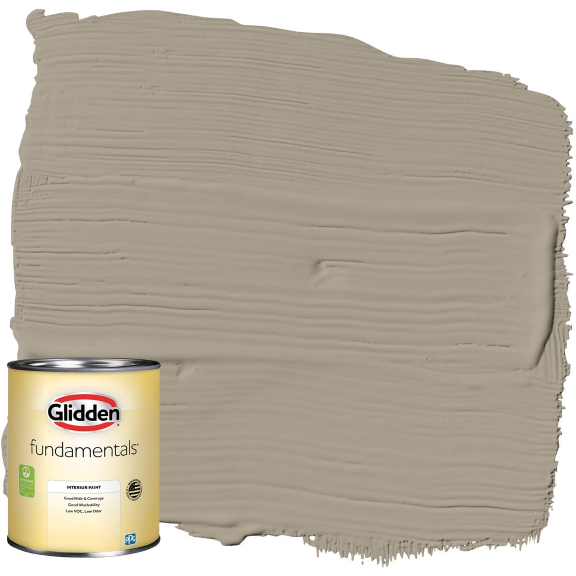 Glidden Fundamentals 1 Quart Stonehenge Greige / Gray Semi-Gloss ...