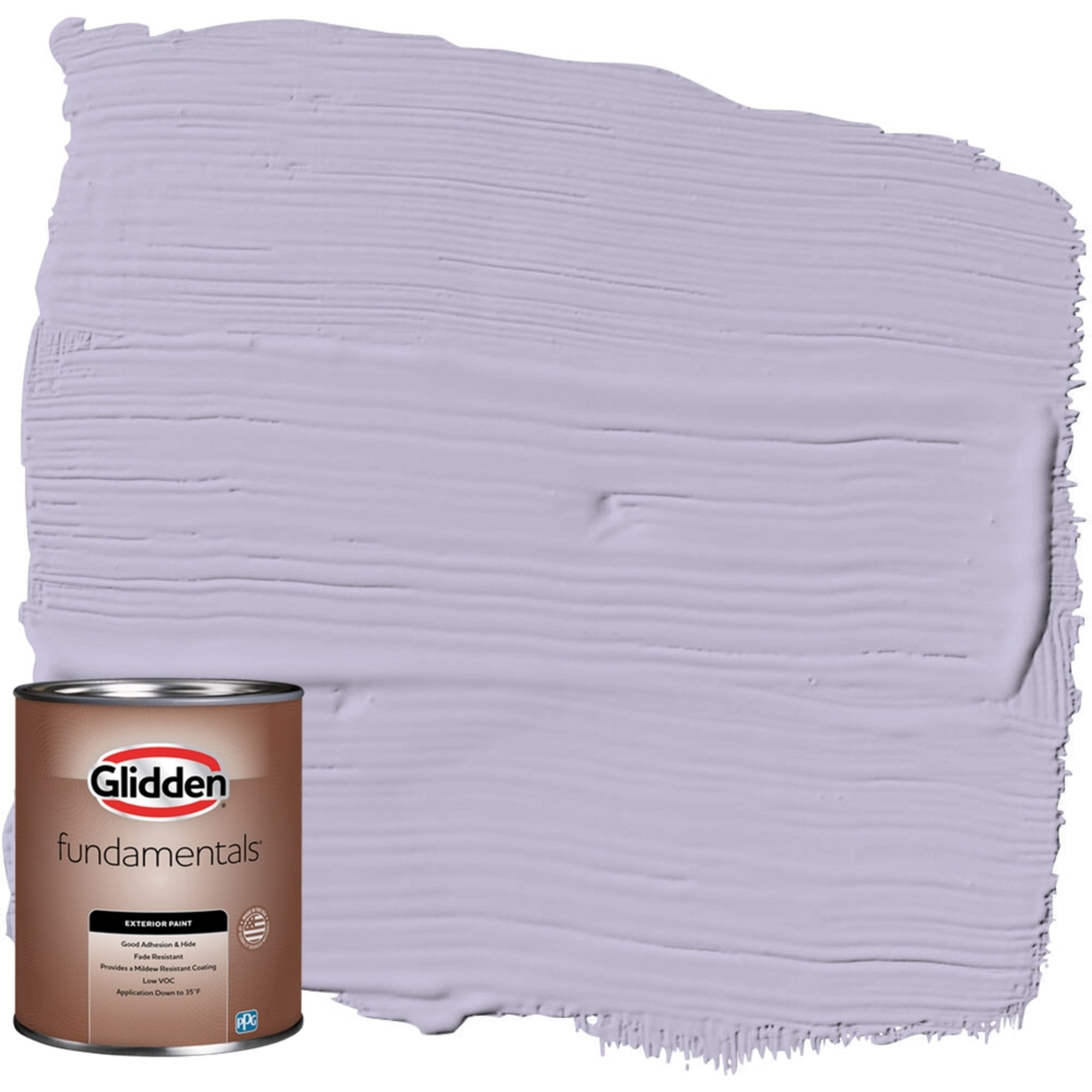 Glidden Fundamentals 1 Quart Wild Lilac / Purple Semi-Gloss Exterior ...