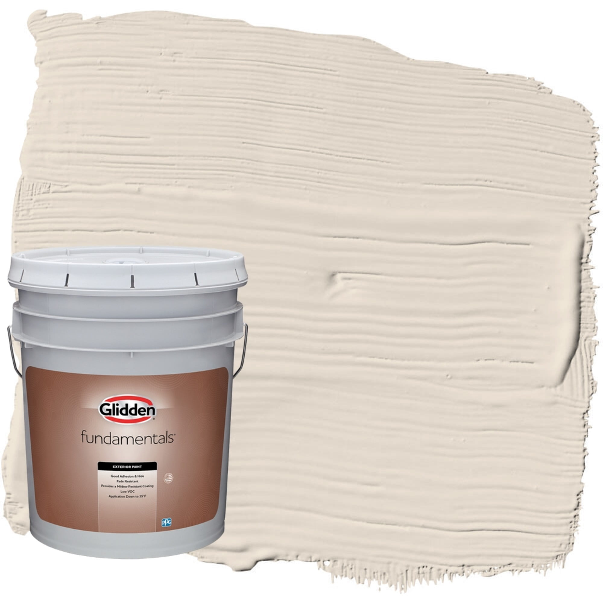 Glidden Fundamentals 5 Gallons Maybe Mushroom / Gray Semi-Gloss ...