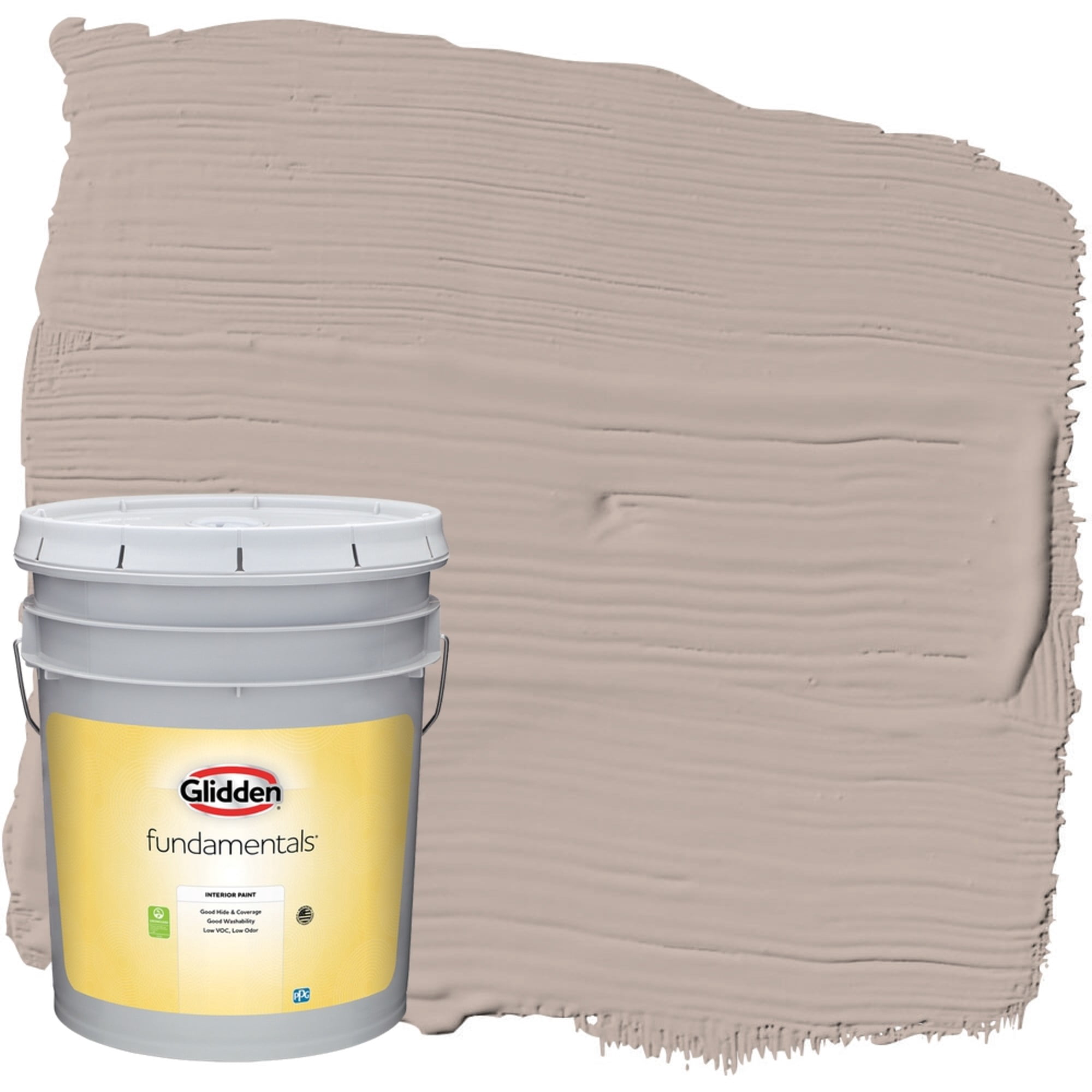Glidden Fundamentals 5 Gallons Thumper / Beige Temi-Gloss Interior ...