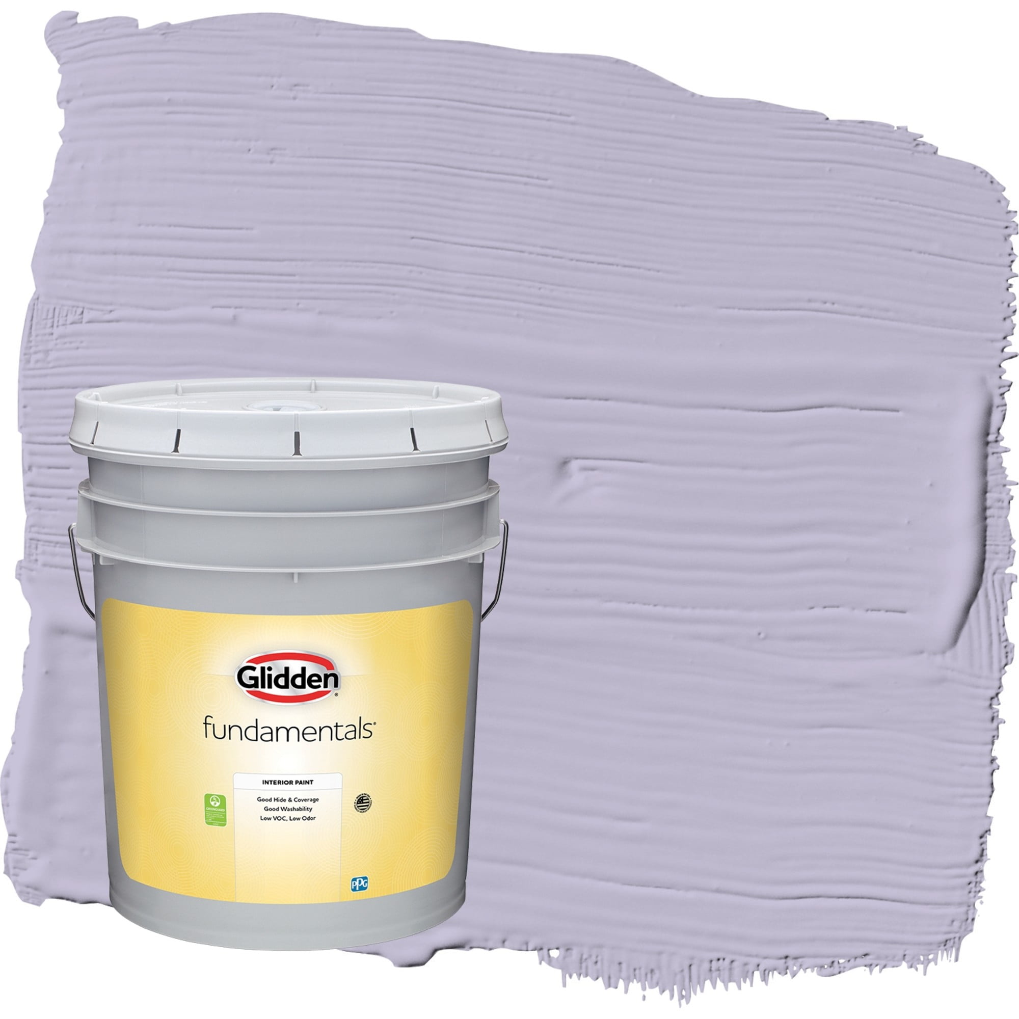 Glidden Fundamentals Wild Lilac / Purple, Semi-Gloss Interior Paint, 5 ...