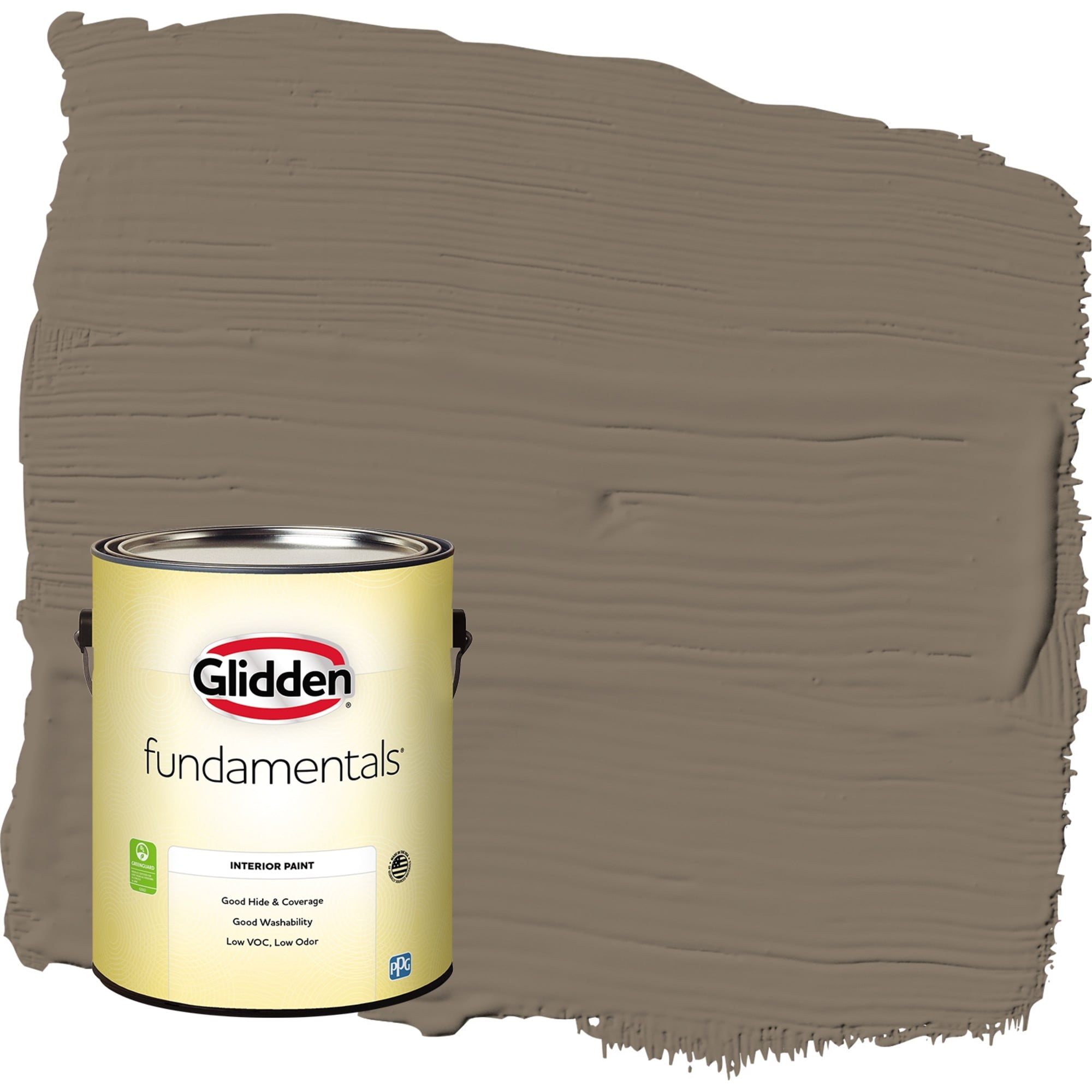 Glidden Fundamentals Clam Shell / Beige Flat Interior Paint, 1 Gallon ...