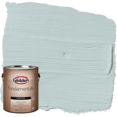 Glidden Fundamentals Exterior Paint Notorious / Tan, Flat, 1 Gallon ...