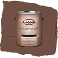 Glidden Fundamentals Bigfoot / Brown, Satin Exterior Paint, 1 Gallon ...
