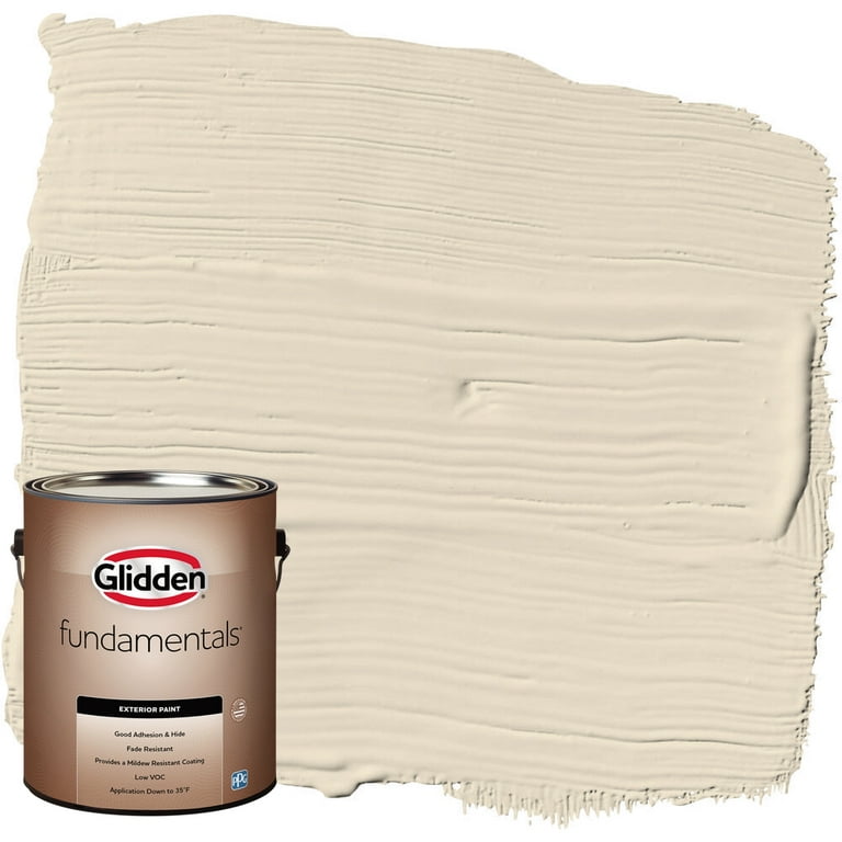Bone Exterior Paint Glidden Fundamentals Exterior Paint Bone White
