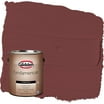 Glidden Fundamentals Brick Dust / Red Satin Exterior Paint, 1 Gallon ...